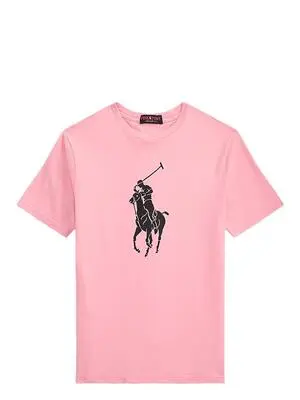Ralph Lauren Ralph Lauren Pink Pony Cotton Jersey Tee Course Pink