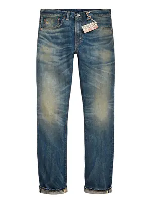 Ralph Lauren High Slim Yosemite Selvedge Jean - Yosemite Wash