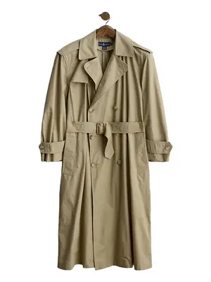 Ralph Lauren C. 1980s Trench Coat - Multi