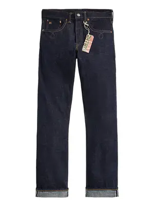 Ralph Lauren Slim Bootcut Selvedge Jeans - East/west Rinse