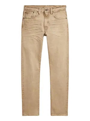 Ralph Lauren High Slim Jean - Tan Wash