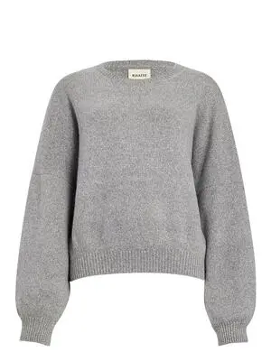 Khaite Khaite Margaux Cashmere Sweater Fog