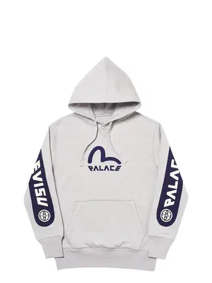 PALACE Palace X Evisu Hood Grey