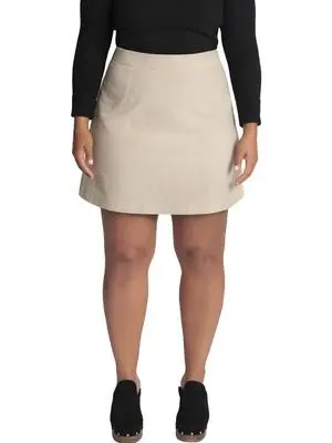 AAM THE LABEL The Cord Mini Skirt - Pearl
