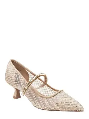 Linea Paolo Carmine Pointed Toe Pumps - Blush