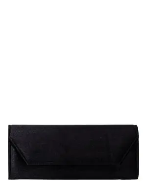 FOREVER & ALWAYS SHOES Forever & Always Scarlett Evening Clutch Black Velvet