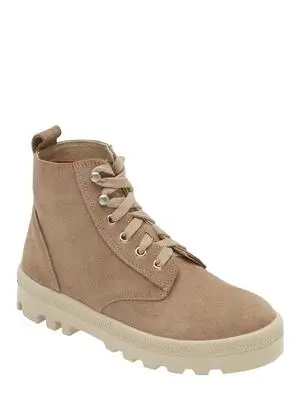 Naot Canoe Lug Boot - Almond Suede