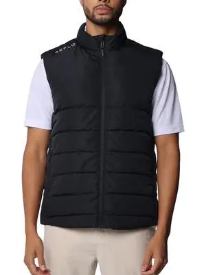 REFLO Flint Reversible Recycled & Recyclable Vest - Black