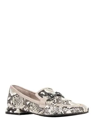 DONALD PLINER Saeli Kiltie Bit Loafer - Taupe