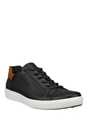Ecco ECCO Soft 7 Sneaker Black/ Cognac