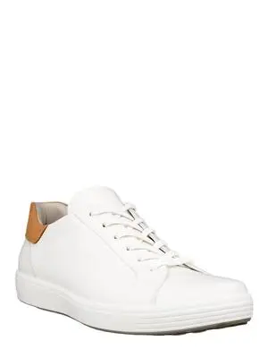 Ecco Soft 7 Sneaker - White/ Lion