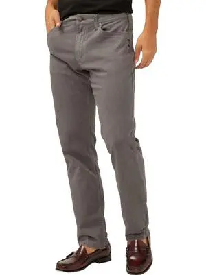 SILVER JEANS CO. Machray Athletic Fit Straight Leg Jeans - Slate Grey