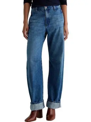 Ag Mercer Cuffed Barrel Jeans - Nouveau