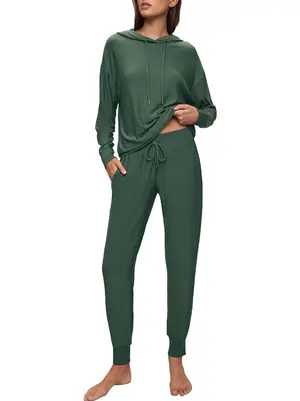 Eberjey Relaxed Joggers Spruce