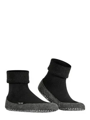 Falke Cozyshoe Wool-blend Sock Slippers - Black