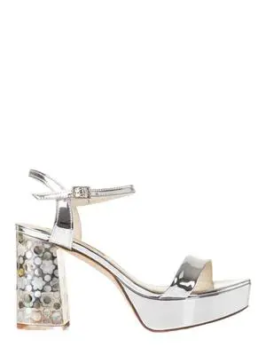 FREYA ROSE Glory Platform Sandal - Silver