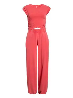 Free People Free People FP Movement Hot Shot Crossover T-Shirt And Joggers Set Grapefruit
