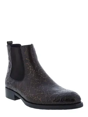 Robert Graham Robert Graham Delmore Chelsea Boot Whiskey