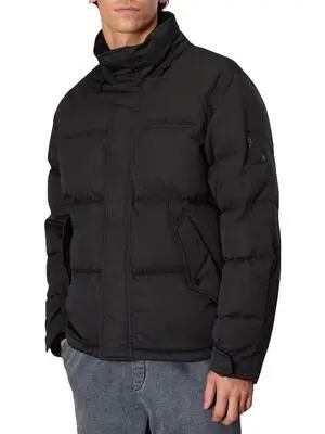 Rag & Bone Bubble Down Puffer Jacket - Jet Black