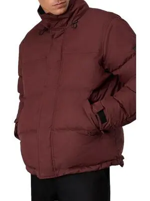 Rag & Bone Rag & Bone Bubble Down Puffer Jacket Mahogany