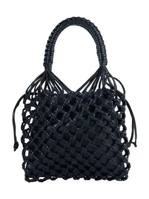 ADRIANA CASTRO Adriana Castro La Red Mini Mesh Bag Black