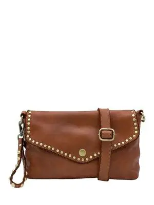 BOLSA NOVA Bolsa Nova Aria Envelope Crossbody Bag Cognac