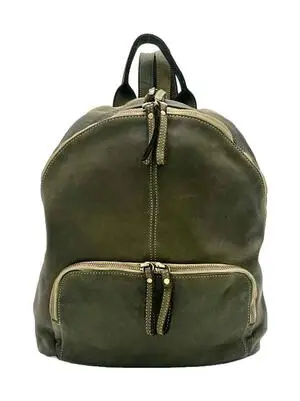 BOLSA NOVA Bolsa Nova Celeste Leather Backpack Olive