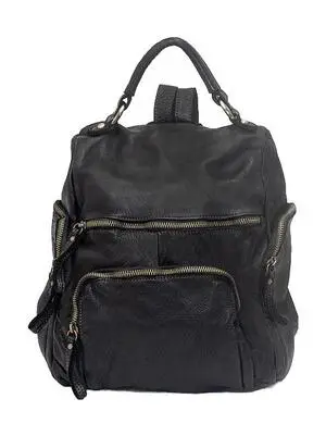 BOLSA NOVA Bolsa Nova Mia Leather Backpack Black