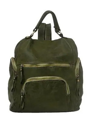 BOLSA NOVA Bolsa Nova Mia Leather Backpack Olive