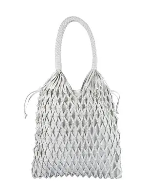ADRIANA CASTRO Adriana Castro La Red Mesh Leather Bag