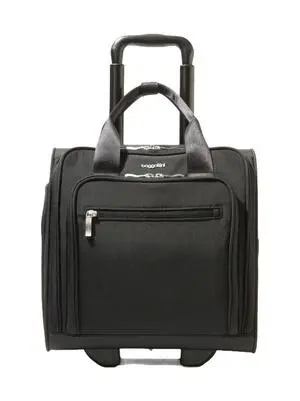 BAGGALLINI 2 Wheel Underseater Carry-on Suitcase - Black