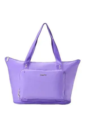 BAGGALLINI BAGGALLINI Carryall Expandable Packable Weekender Tote Bag Lavender Surf