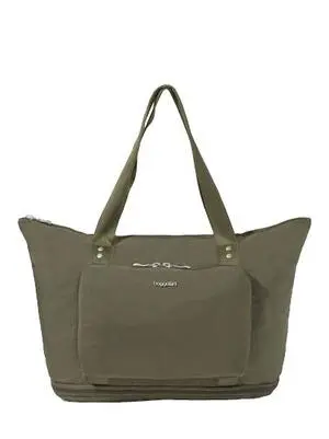 BAGGALLINI Carryall Expandable Packable Weekender Tote Bag Thyme