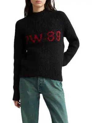 Paloma Wool Paloma Wool Solo Graphic Sweater Black