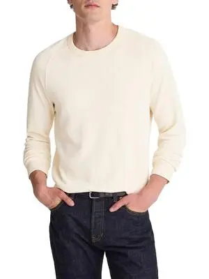 Madewell Textured Long Sleeve T-shirt - Parchment