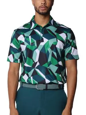 REFLO Tagus Performance Sustainable Polo - Warm Green