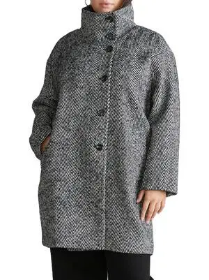 Universal Standard Universal Standard Marlo Coat Tweed