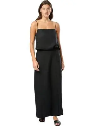 ONIA Onia Air Linen Maxi Wrap Skirt