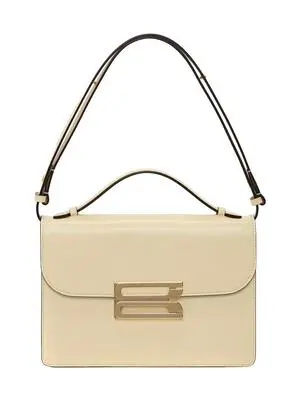 VICTORIA BECKHAM Victoria Beckham Dorian Grained Leather Shoulder Bag