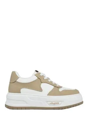 J/SLIDES NYC Pearl Platform Sneakers - Sand/white