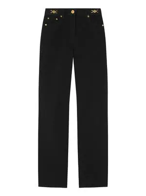 Versace Medusa '95 Straight Leg Jeans - Black