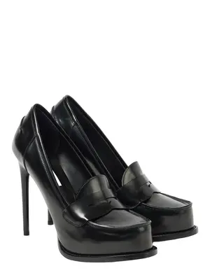 VICTORIA BECKHAM Leather Loafer Pumps