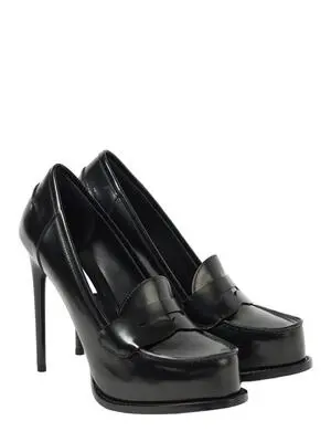 VICTORIA BECKHAM Leather Loafer Pumps