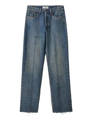 Miu Miu Denim Five-pocket Jeans - Navy