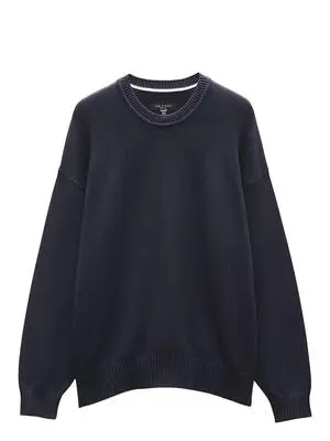 Rag & Bone Rag & Bone Clarkson Cotton Sweater Salute