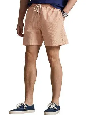 Polo Ralph Lauren Traveler 5.75 Swim Trunks - Peach