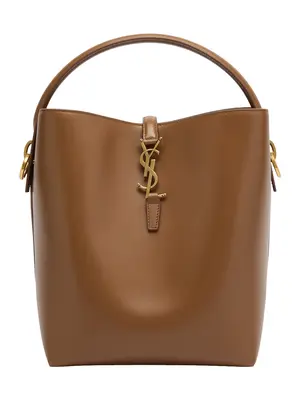 Saint Laurent Le 37 Small Bucket Bag - Brown