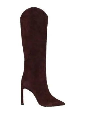 Schutz Maryana Sculpt Knee High Boots - Chocolate