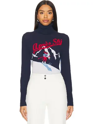 WE NORWEGIANS After Ski Sweater - Navy Blue