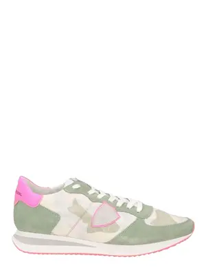 Philippe Model Low-top Camouflage Sneakers - Sage Green